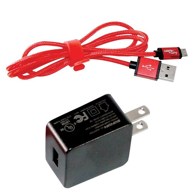 Clore Automotive Light-N-Carry Wall Charger Kit LNCMINI, LNC1241 ...