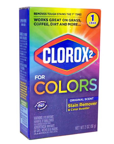 Clorox, 2 Detergent Bleach For Colors 1 Load, Count 1 - Laundry ...