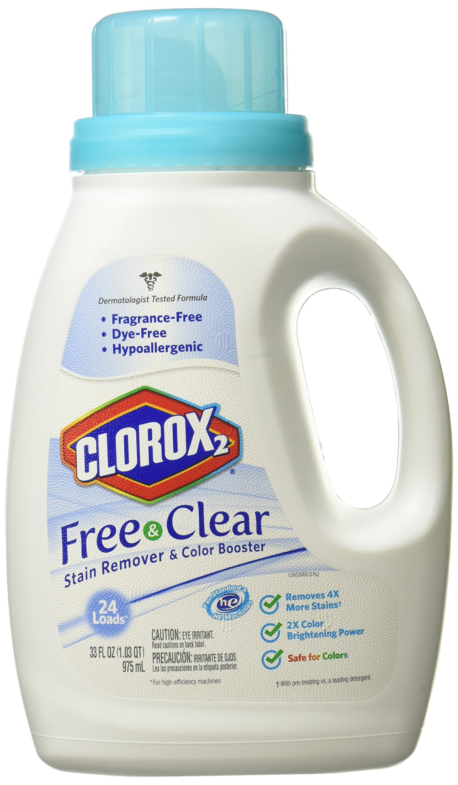 Clorox 2 Liquid Free And Clear, 33 Ounce - Walmart.com