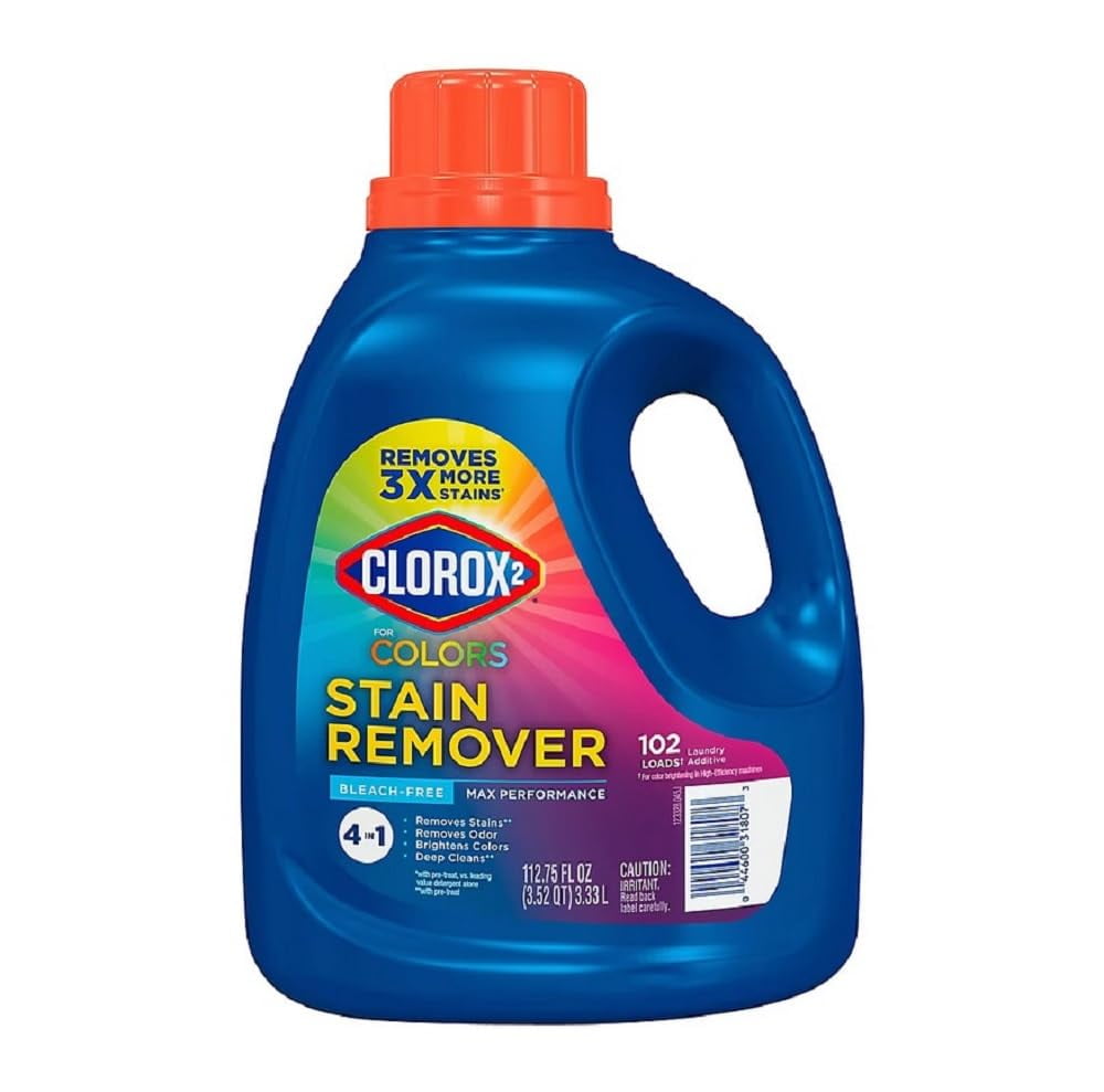 Clorox 2 MaxPerformance for Clothes Washing, Laundry Stain Remover ...