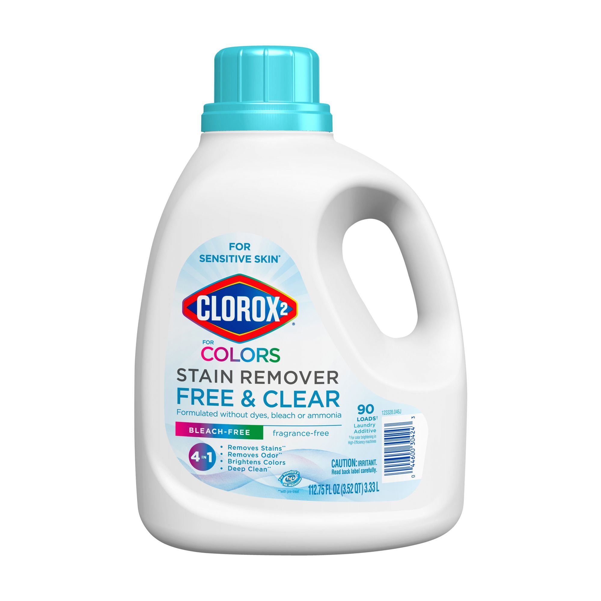 Clorox, Free & Clear Stain Remover and Color Brightener, Color-Safe ...