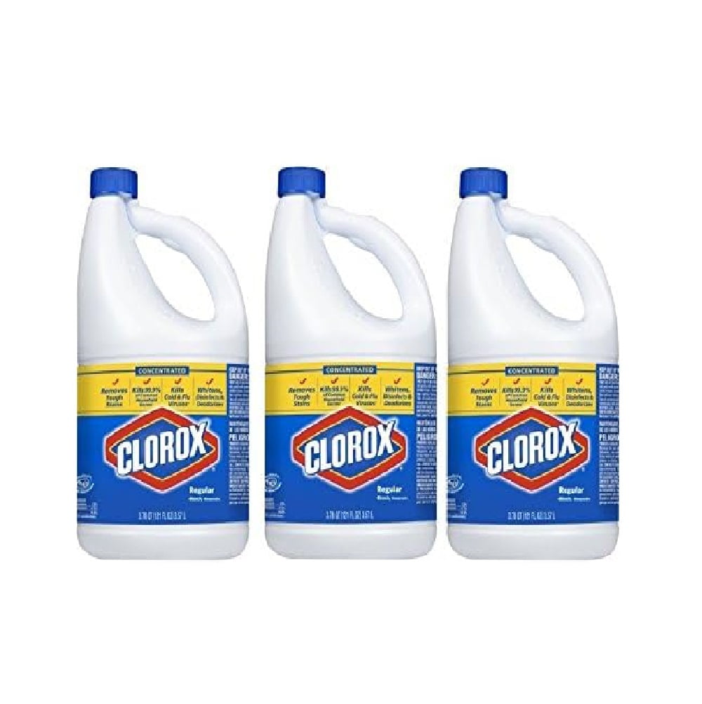 Clorox 3.5L Regular Bleach Bottle (Pack of 3) - Walmart.com