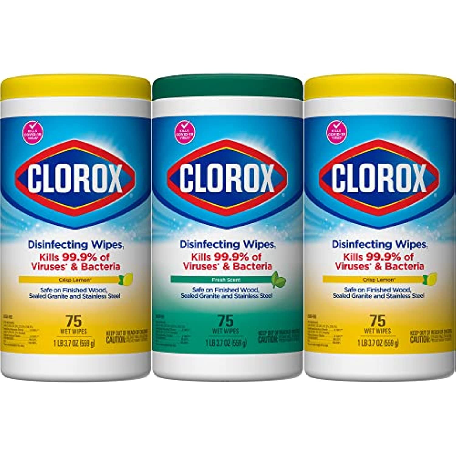 Clorox Fresh Scent Disinfectant Wipes, 225 Count Value Pack - Walmart.com