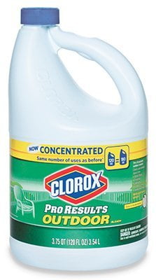 Clorox 30791 Concentrated Outdoor Liquid Bleach, 120 Oz (Pack of 3 ...