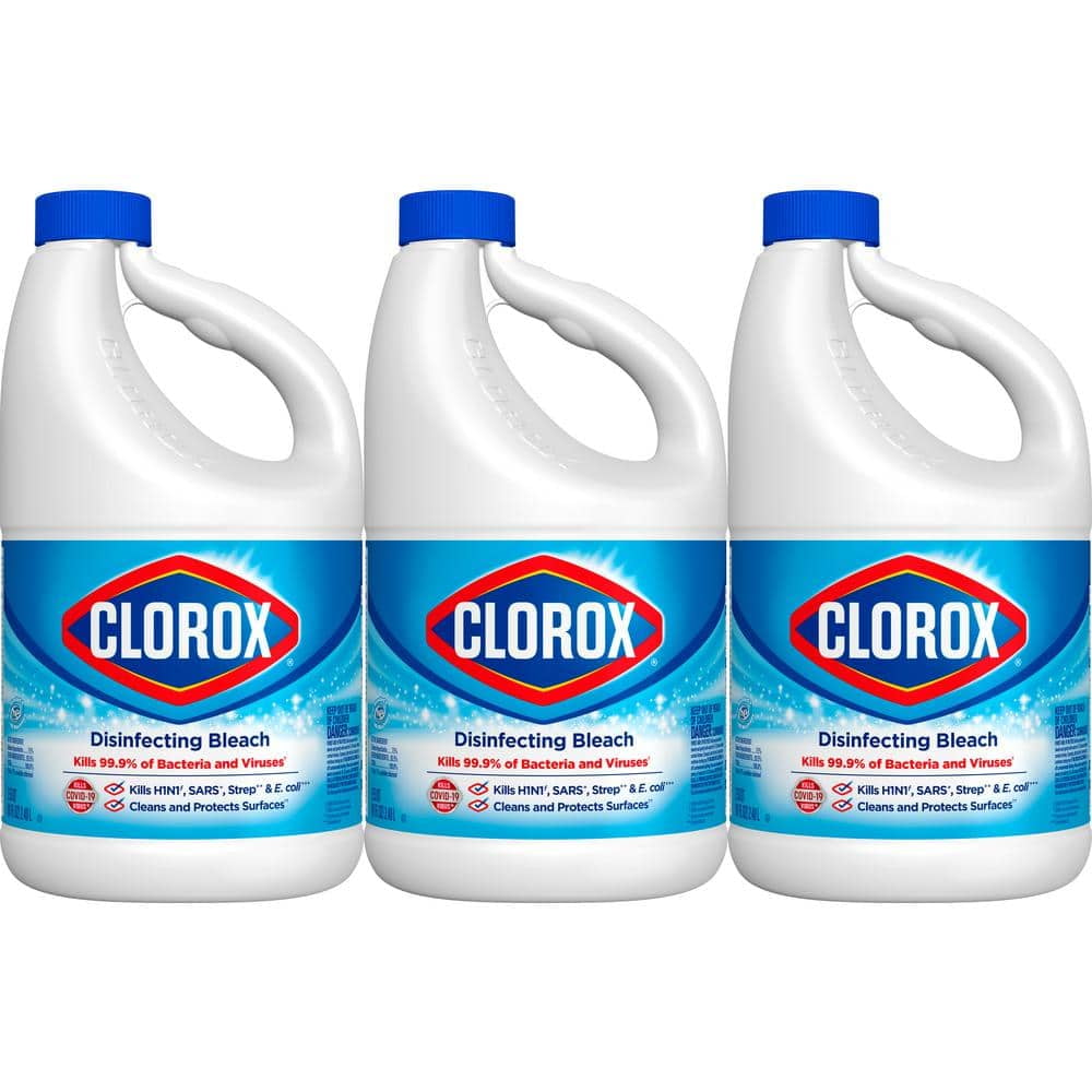 Clorox 81 oz. Regular Concentrated Liquid Disinfecting Bleach Cleaner ...