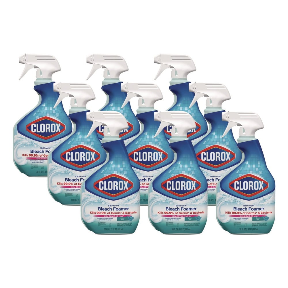 Clorox Bath Foaming Cleaner: Original Bleach Foamer Spray - Walmart.com