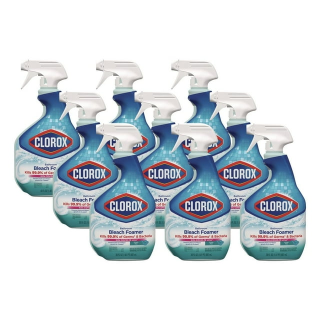 Clorox Bath Foaming Cleaner: Original Bleach Foamer Spray - Walmart.com