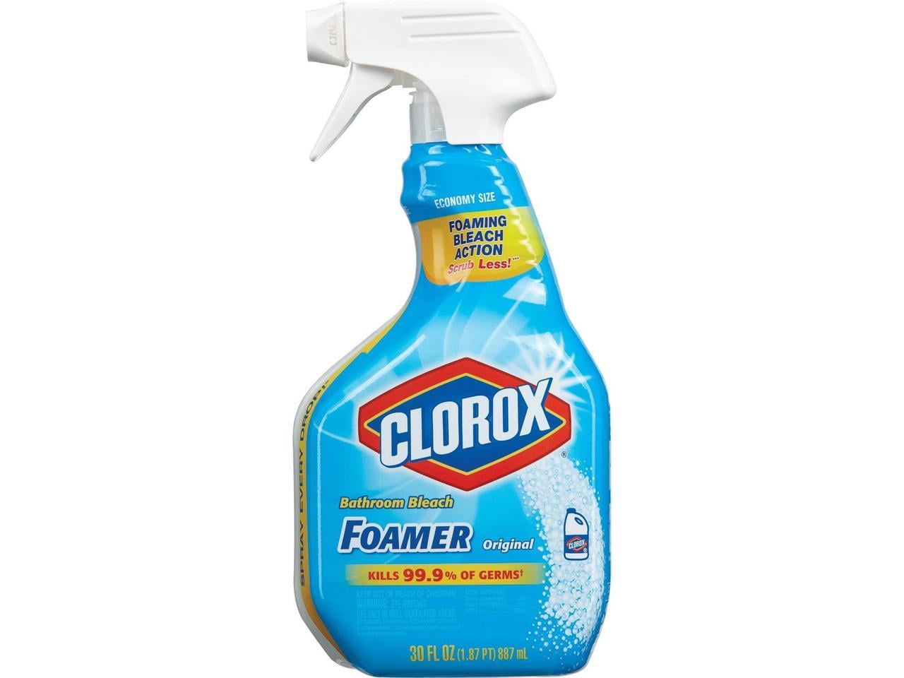 Clorox Bath Foaming Cleaner: Original Bleach Foamer Spray - Walmart.com
