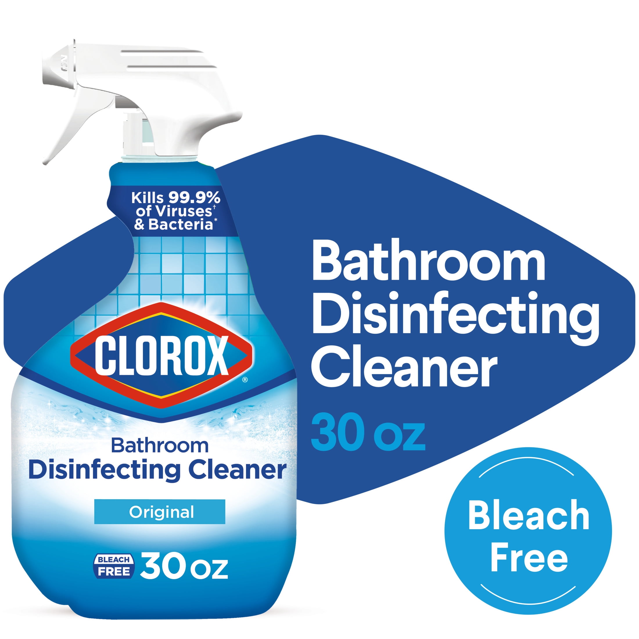 Clorox Bathroom Disinfecting Cleaner Spray, Original, 30 fl oz ...
