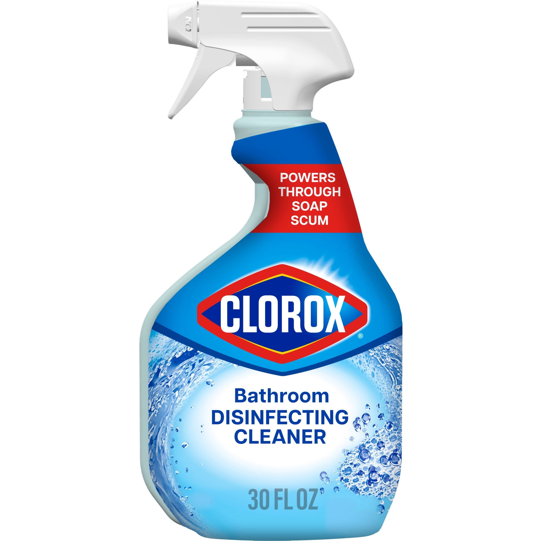 Clorox Disinfectant Home Cleaning Spray, Multi-Surface Bathroom Cleaner ...