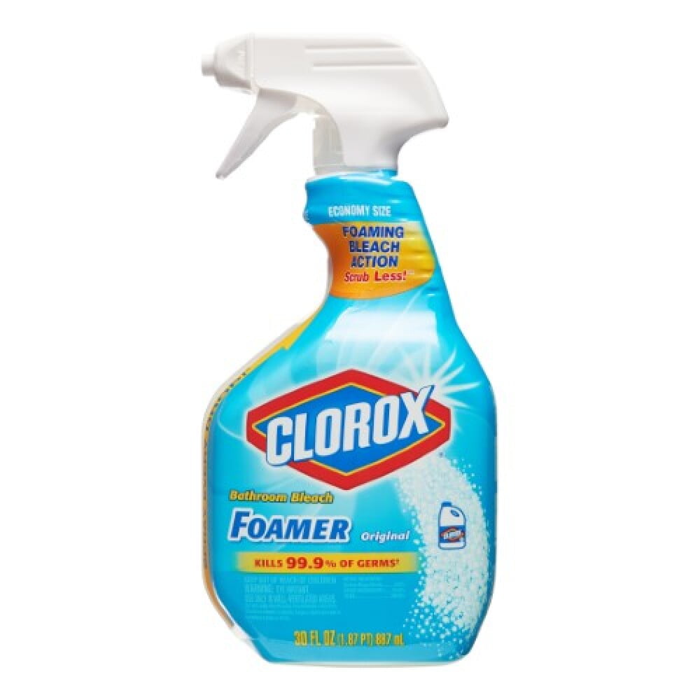 Clorox Bathroom Foamer with Bleach Spray Bottle Original - 30.0 fl oz ...