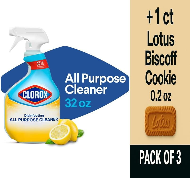 Clorox Bleach Free Disinfecting All Purpose Cleaner Crisp Lemon 32 fl ...