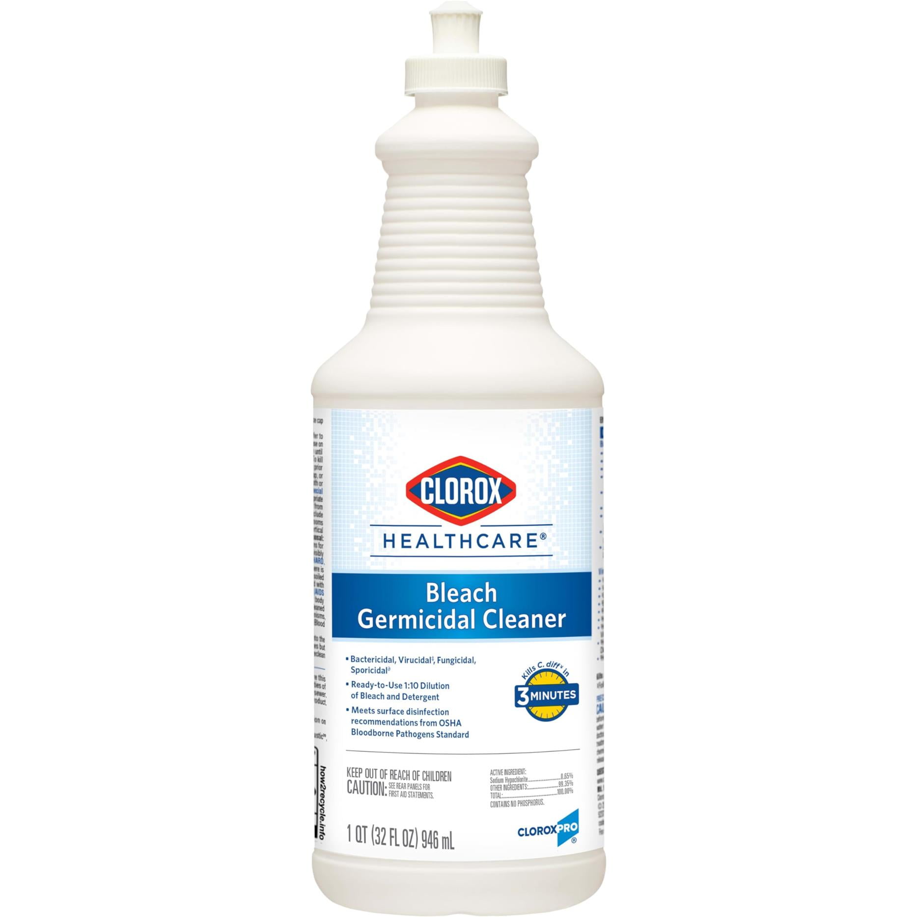 Clorox Bleach Germicidal Cleaner Pull-top 32 oz. - Walmart.com