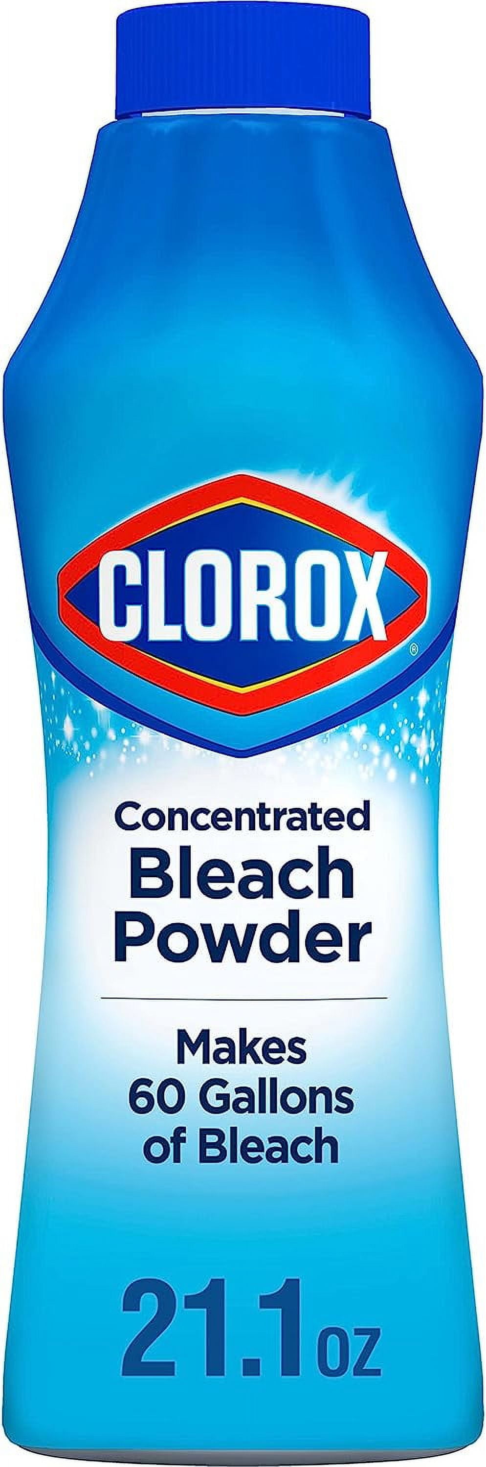 Clorox Bleach Powder, Zero Splash, Fast Dissolving Stain Removal & Odor ...