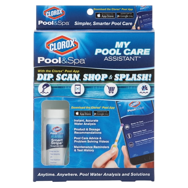 Clorox Brand Pool and Spa My Pool Care Assistant Pool and Pond Multi ...