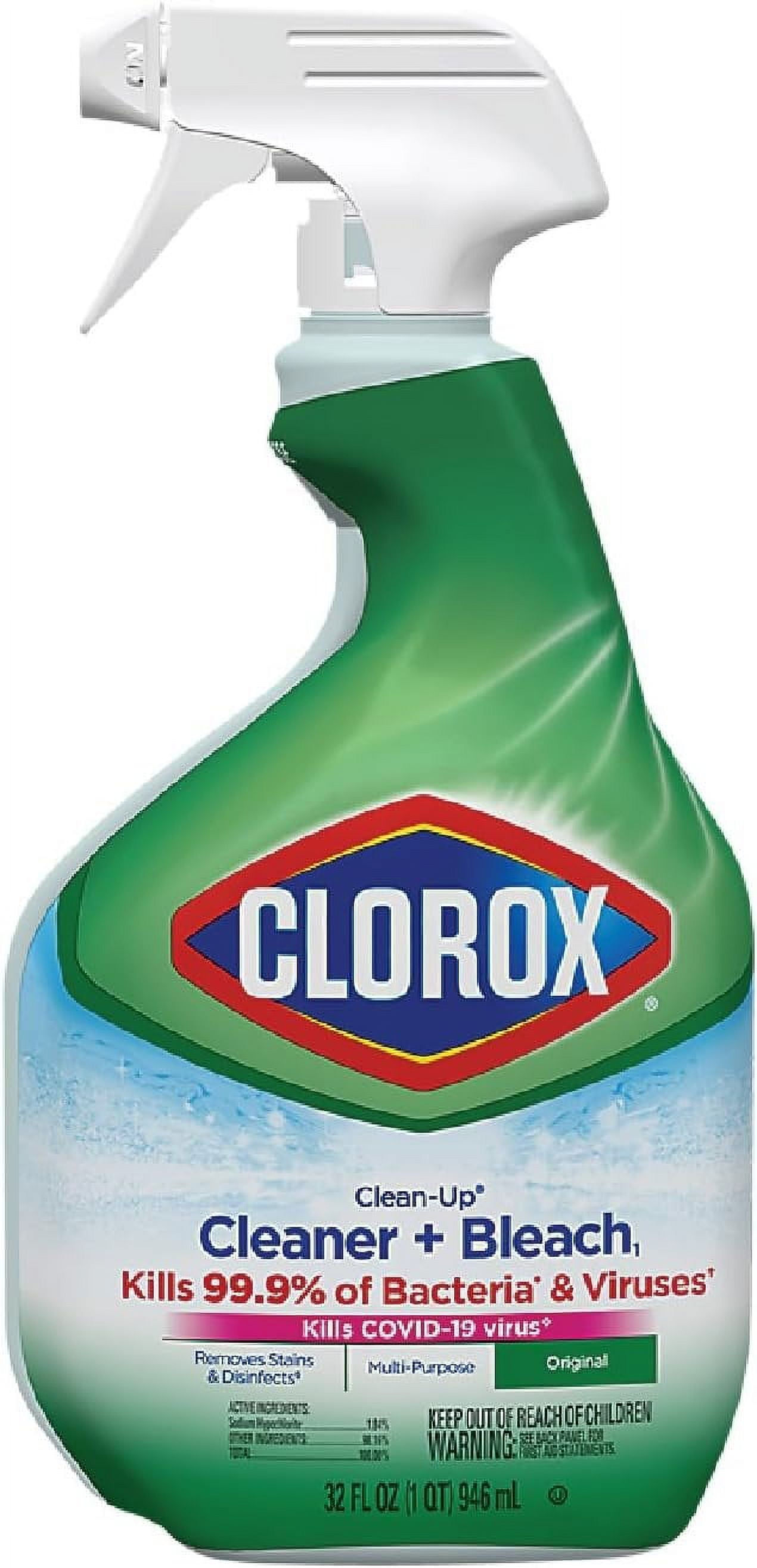Clorox Clean-Up All Purpose Cleaner with Bleach Original, 32 Ounce ...