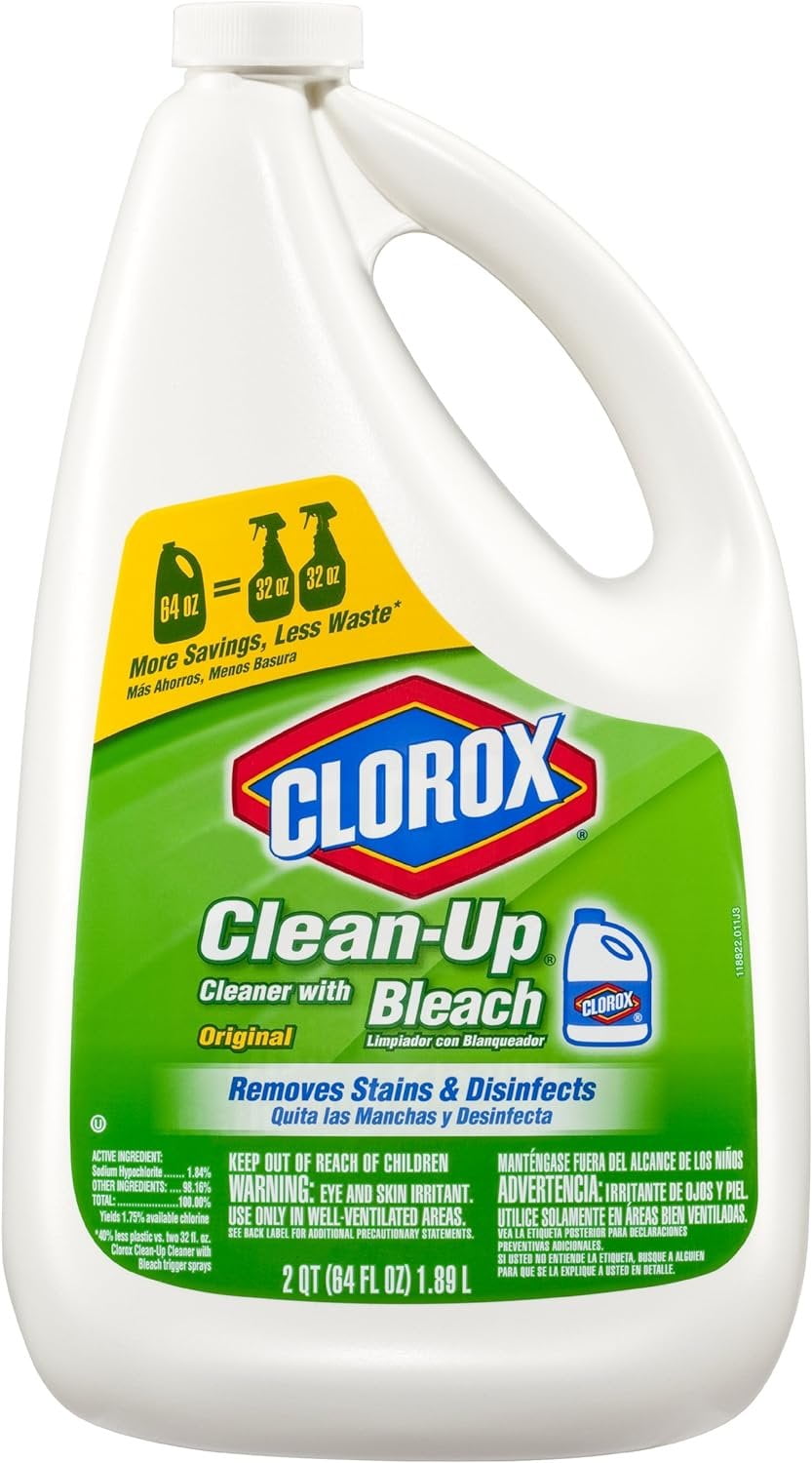 Clorox Clean-Up All Purpose Cleaner with Bleach, Refill Bottle ...