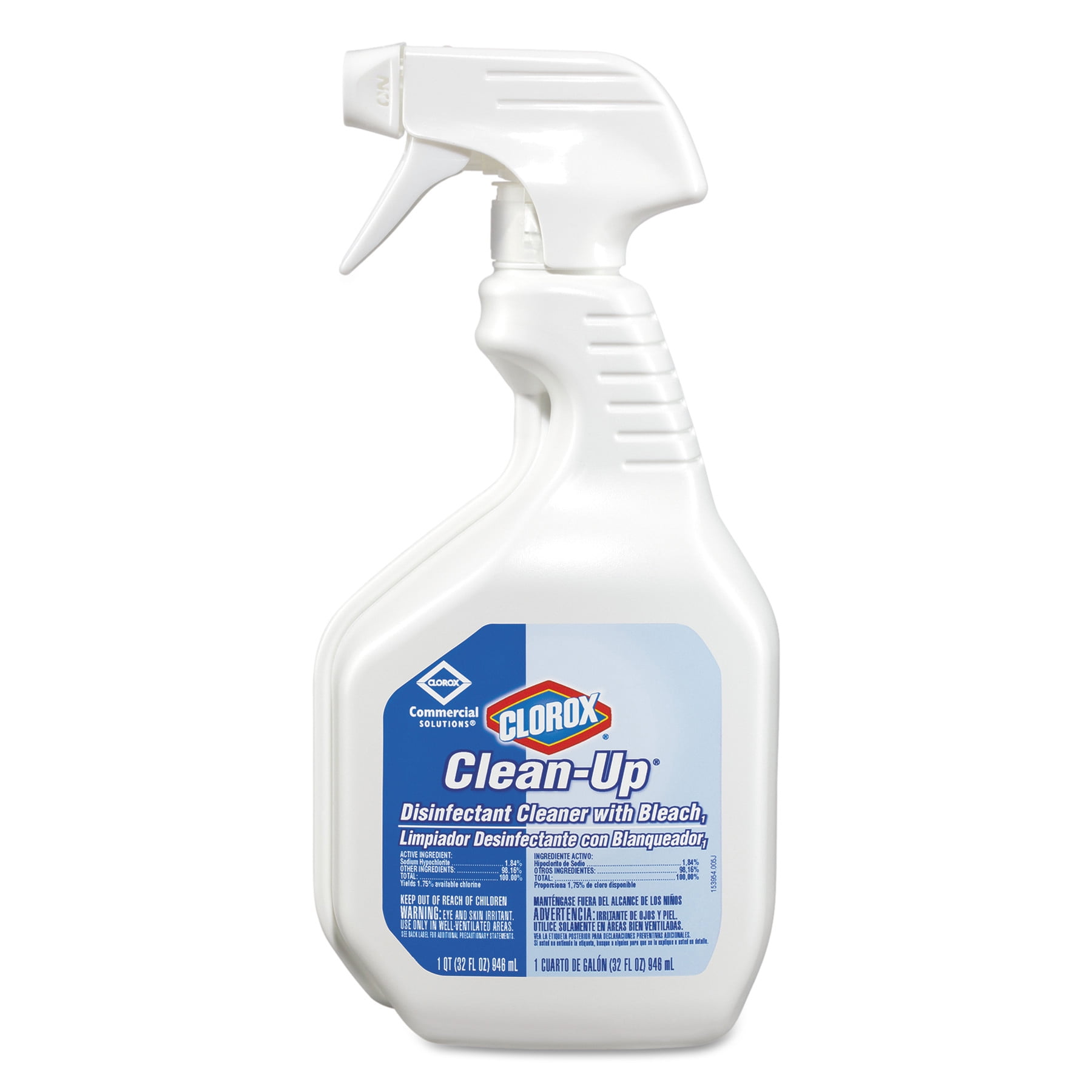 Clorox Clean-Up 32oz: Bathroom Disinfecting Cleanser with Bleach, Smart ...