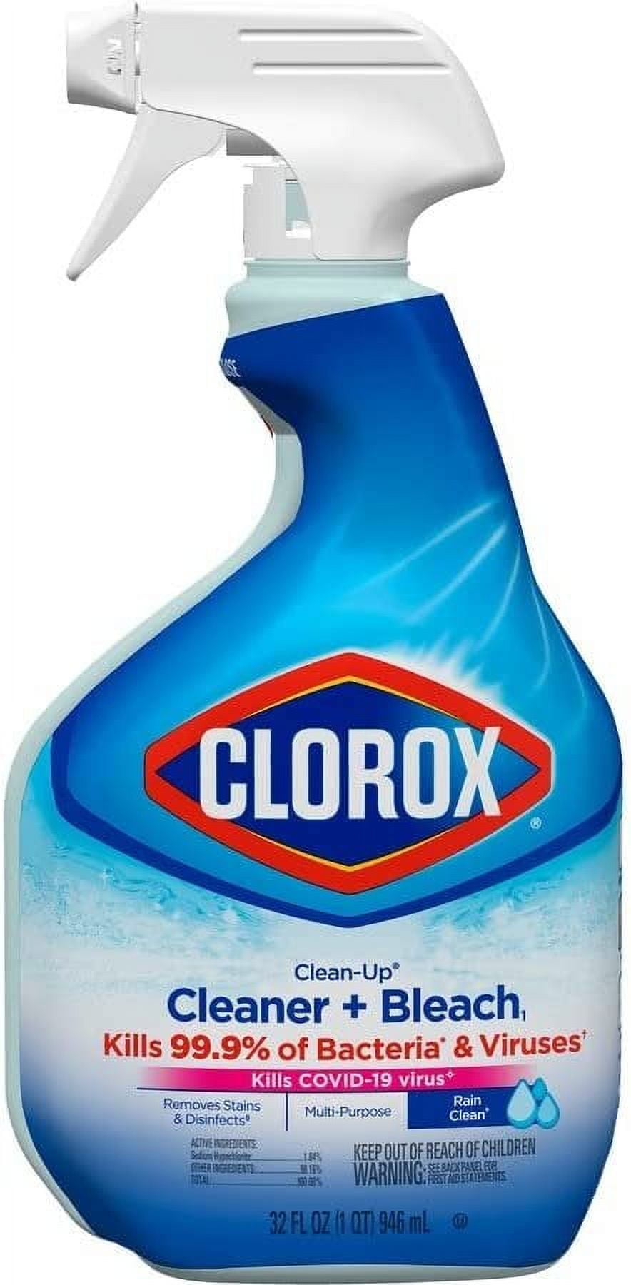 Clorox Clean-Up Cleaner, Fresh Scent, Disinfectant Bleach Spray, 32 Oz ...