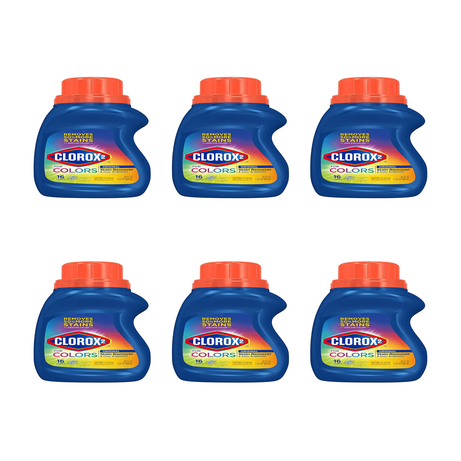 Clorox 2 Color-Safe Bleach Stain Remover and Laundry Additive, Liquid ...