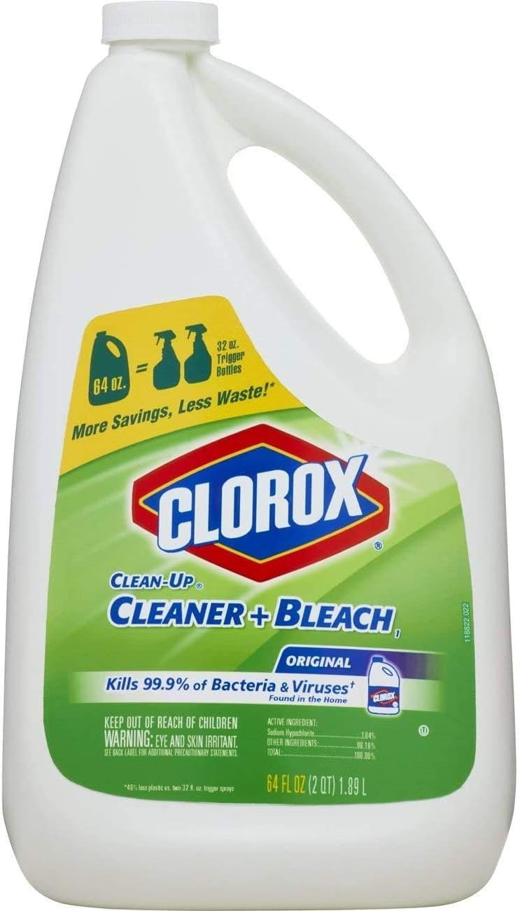 Clorox Company 01151 Bleach Cleanup Refill, 64-Ounce - Walmart.com