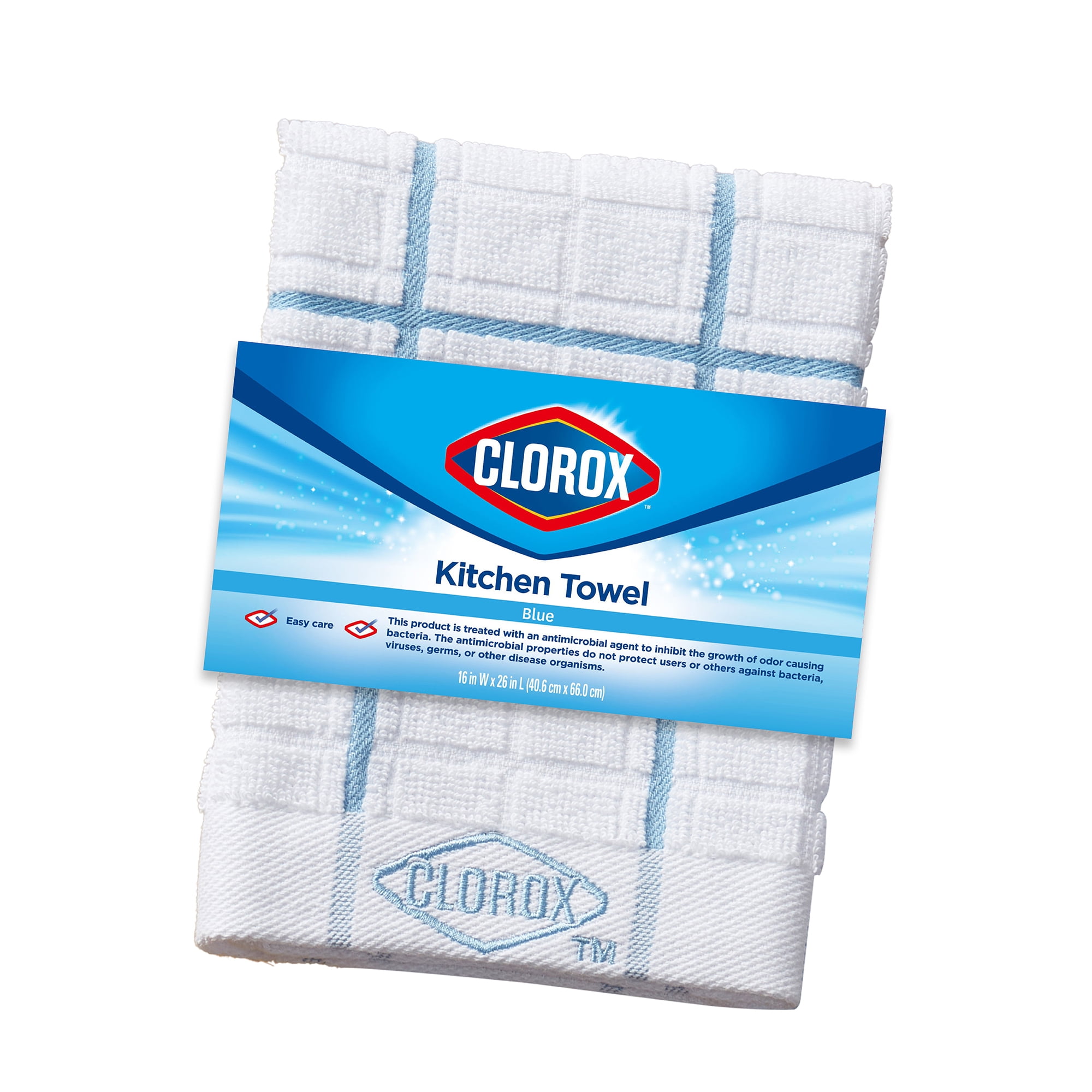 Clorox Cotton Kitchen Towel - Absorbent Dishcloth Cleaning - Walmart.com