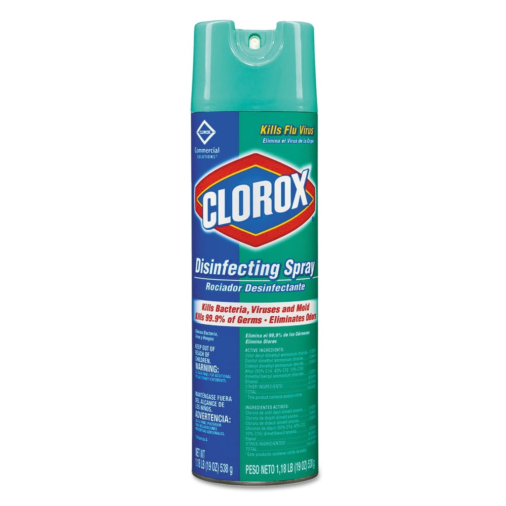 Clorox Disinfecting Spray, Fresh, 19oz Aerosol - Walmart.com