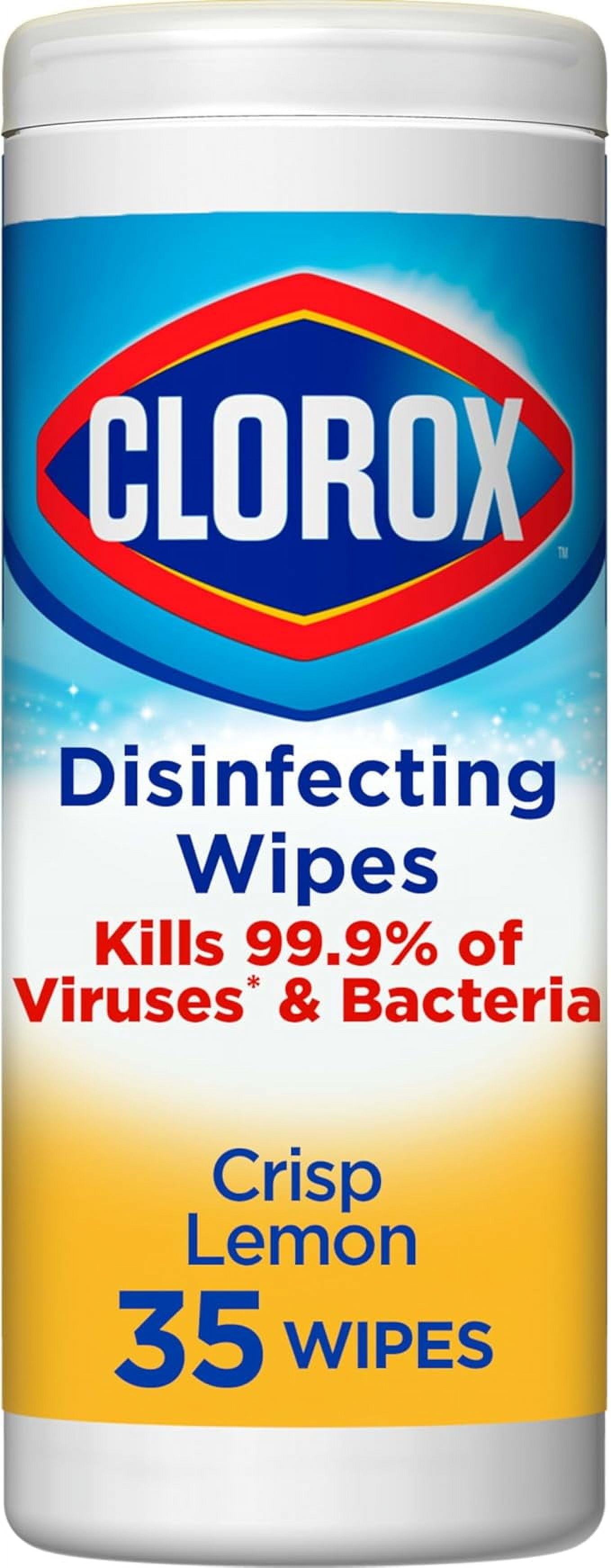 Generic Disinfecting Wipes Crisp Lemon - Bleach Free, Disposable - 35 ...