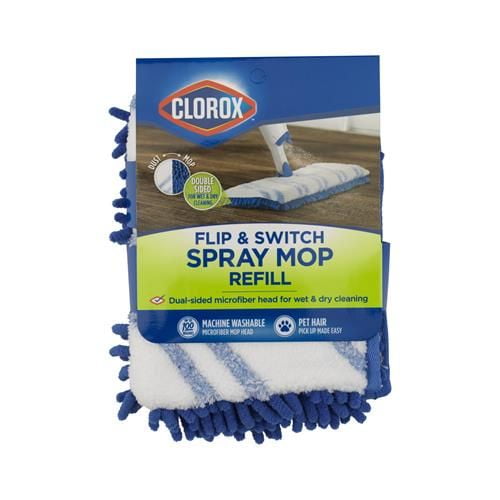 Clorox Dual Sided Flip Spray Mop And Switch Refill Packaging May Vary ...