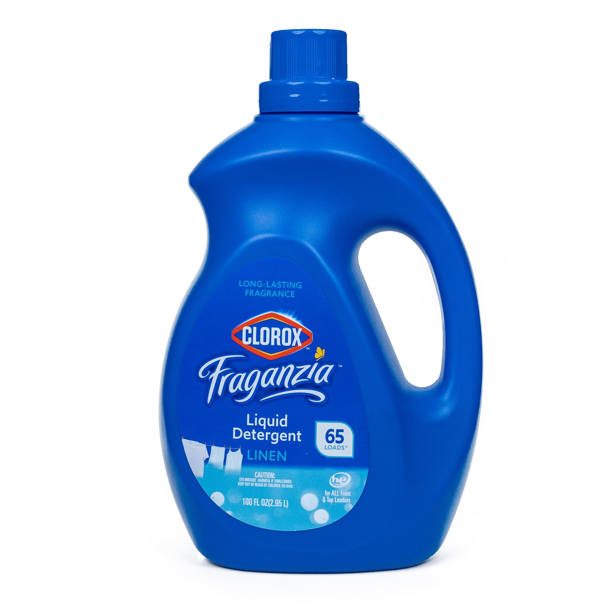 Clorox Fraganzia Liquid Laundry Detergent in Linen Scent - HE ...