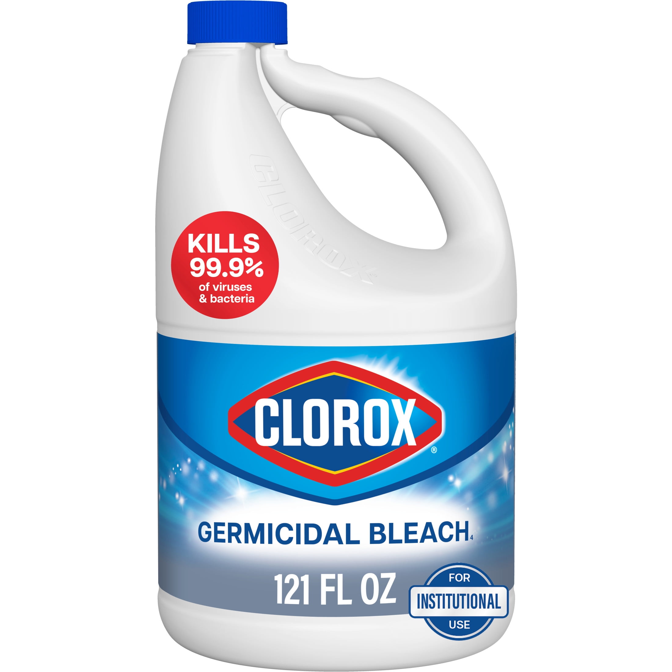 Clorox Germicidal Bleach Cleaner, Regular Scent, 121 fl oz ...