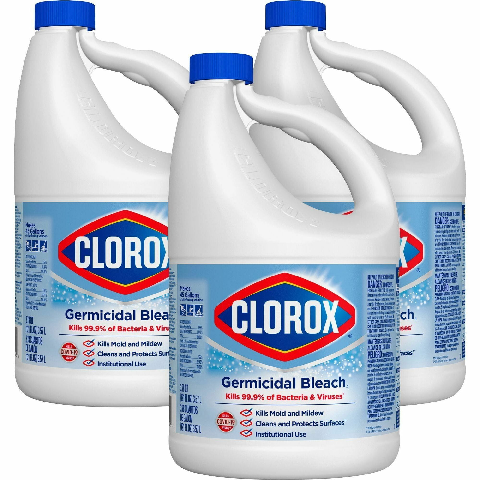 Clorox Germicidal Bleach - Concentrate Liquid - 121 fl oz (3.8 quart ...