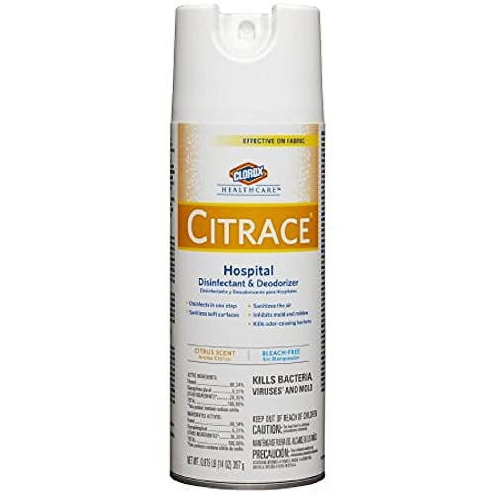 Clorox Healthcare Citrace Hospital Disinfectant & Deodorizer, Citrus ...