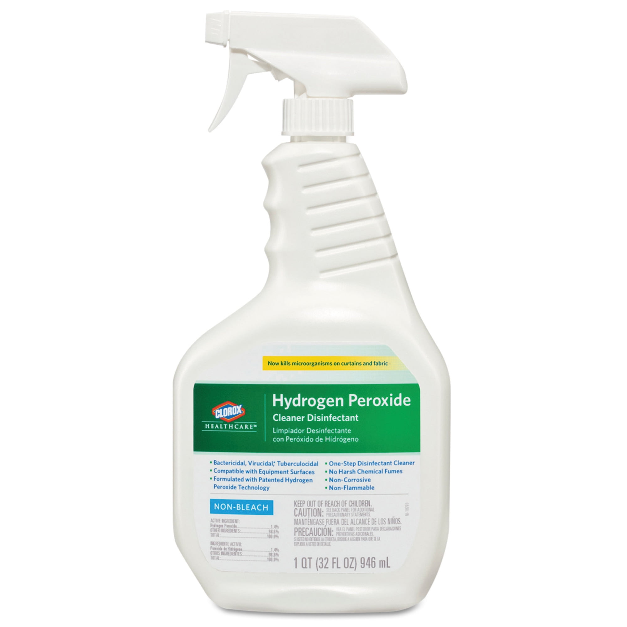 Clorox® Healthcare® Hydrogen-Peroxide Cleaner/Disinfectant, 32 Oz ...