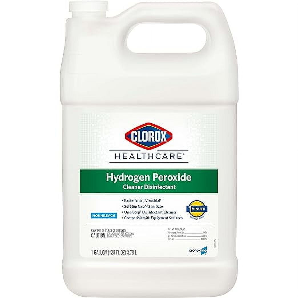 Clorox Healthcare Hydrogen Peroxide Cleaner Refill Jug, 128 Fl Oz ...
