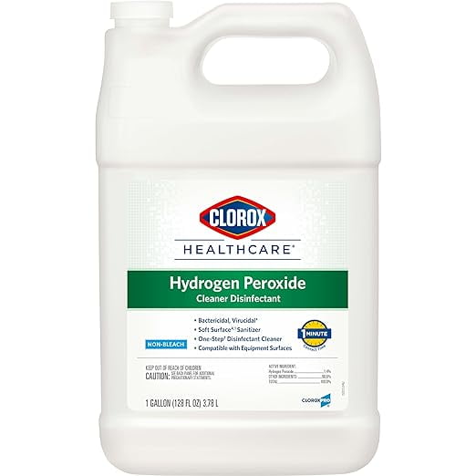 Clorox Healthcare Hydrogen Peroxide Cleaner Refill Jug, 128 Fl Oz ...