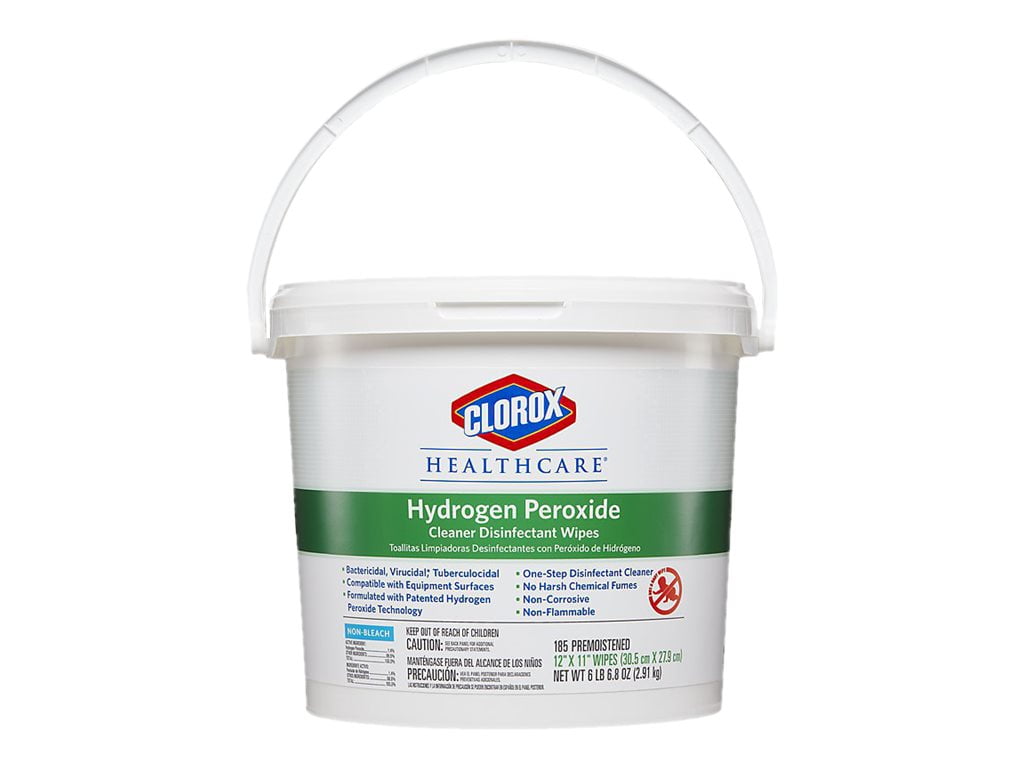 Clorox Healthcare Hydrogen Peroxide Terminal - Disinfectant wipes ...