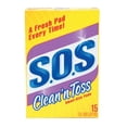 Clorox/Home Cleaning S.O.S. Clean 'n Toss Scouring Pad - Pack of 4 ...