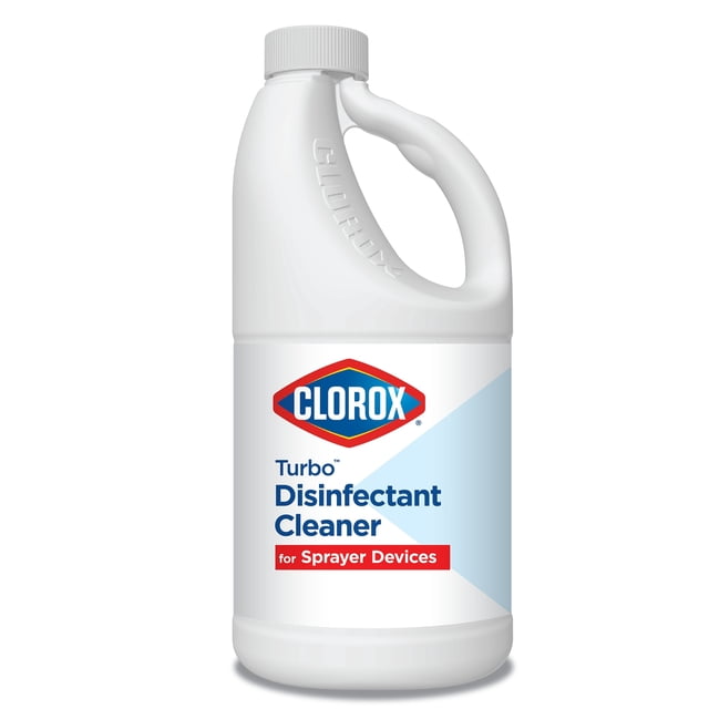 Clorox Indoor Turbo Disinfectant Cleaner for Sprayer Devices, Bleach ...