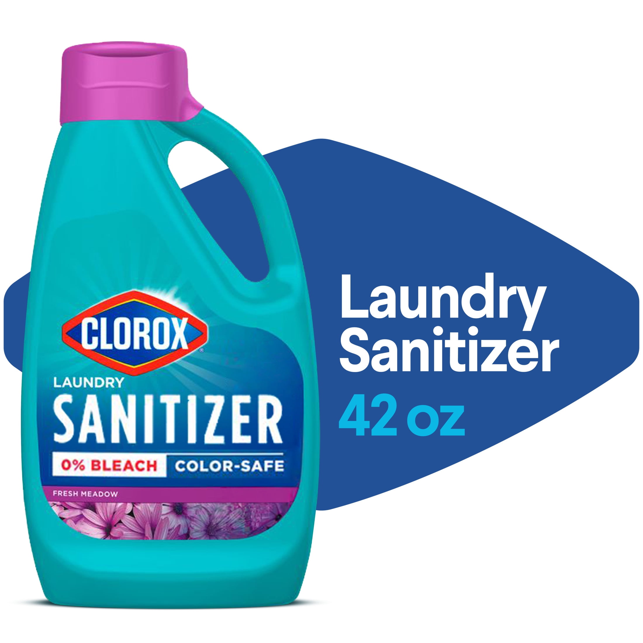 Clorox Laundry Sanitizer, Bleach-Free, Color Safe, Fresh Meadow, 42 Fl ...