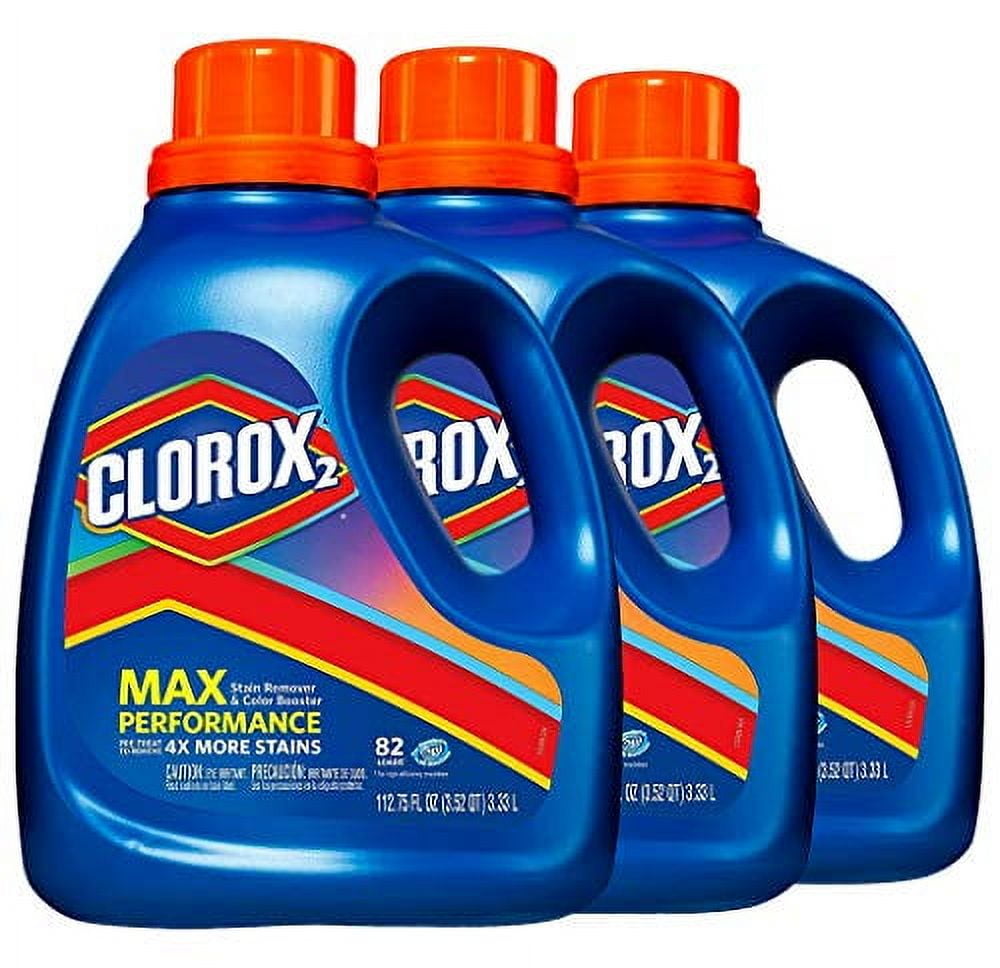 Clorox Max Performance Stain Remover and Color Booster, 82 Loads, 112. ...