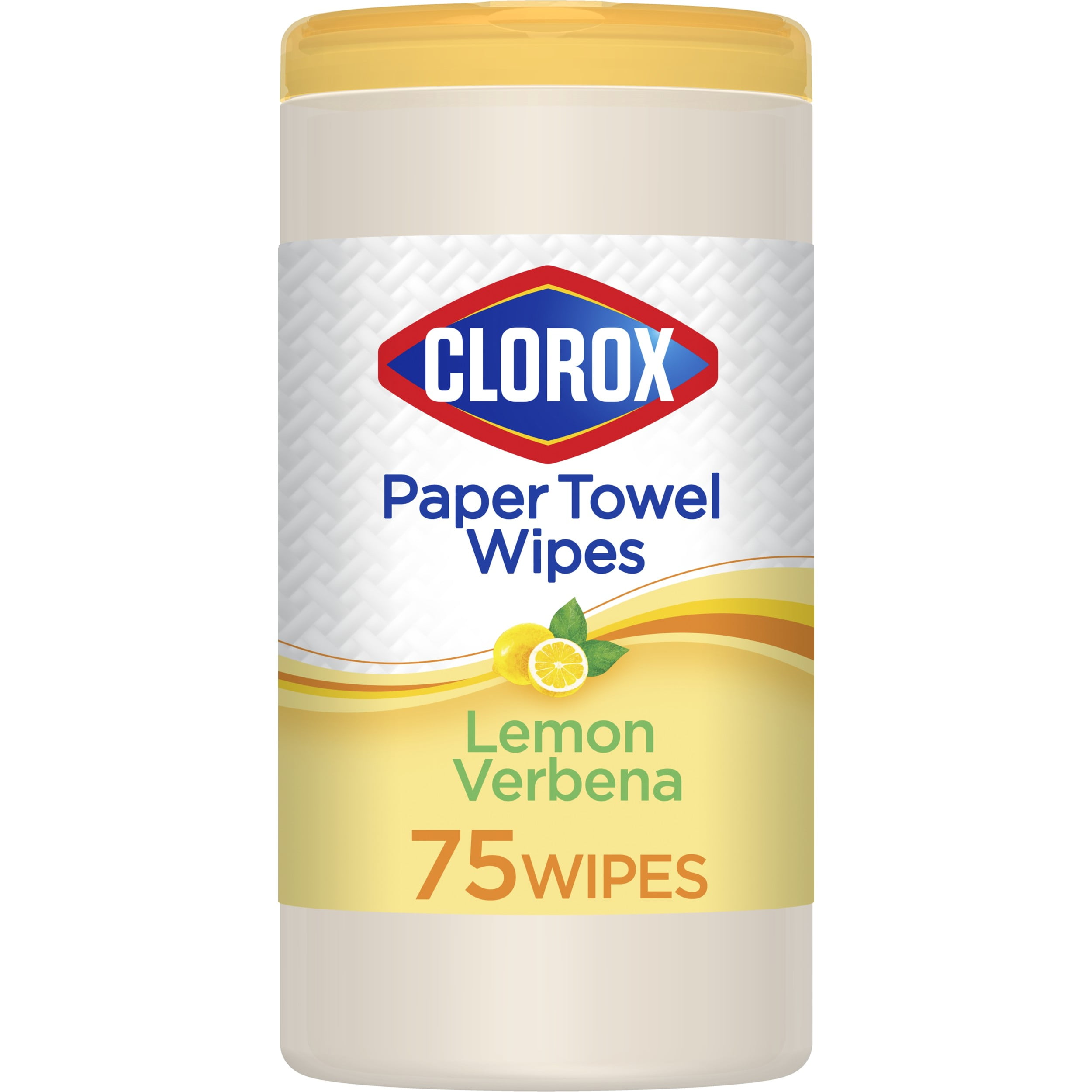 Clorox Multi-Purpose Paper Towel Cleaner Wipes, Lemon Verbena Scent, 75 ...