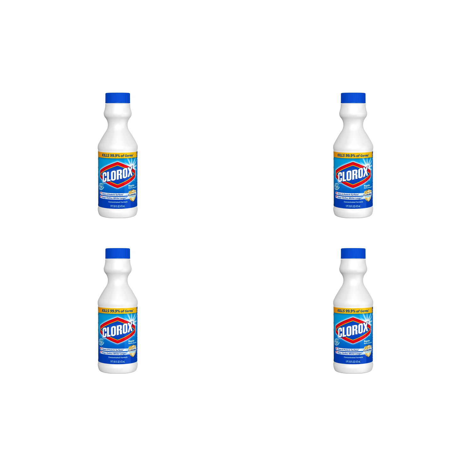 Clorox Original 16.9 fl oz – 4 Pack (16.9 fl oz Each) - Walmart.com