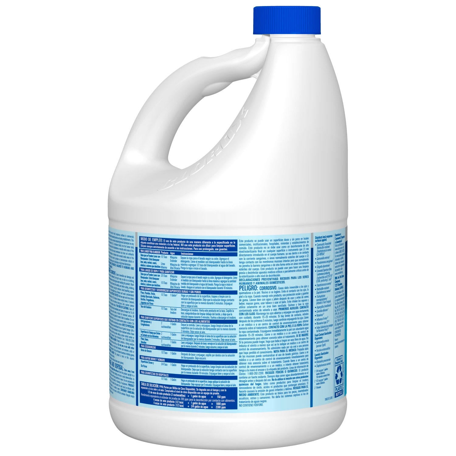 Clorox Performance Bleach with Cloromax, Germicidal Laundry Solution, 3 ...