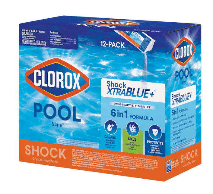 Clorox Pool&Spa 12 -Pack 16-oz Dichlor Pool Shock - Walmart.com