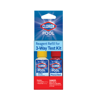 Clorox Pool&Spa Salt Pool Test Strips for Pool Water Testing, 25 six ...