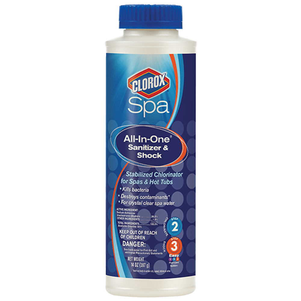 Clorox Pool&Spa All-in-One Sanitizer and Shock (For Use in Spas and Hot ...