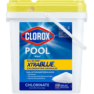 Clorox Xtra Blue 40lb 80 Tab 3 Inch Chlorinating Tablets with Extra ...