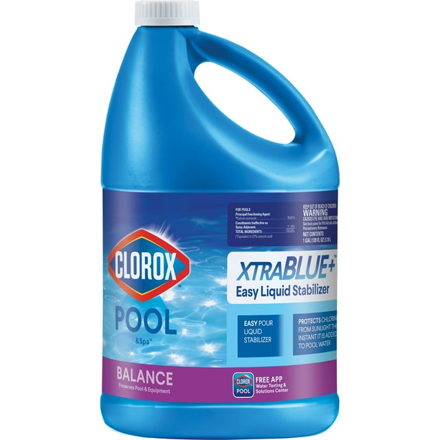 Clorox Easy Liquid Stabilizer Pool Water Balancers for Swimming Pools ...