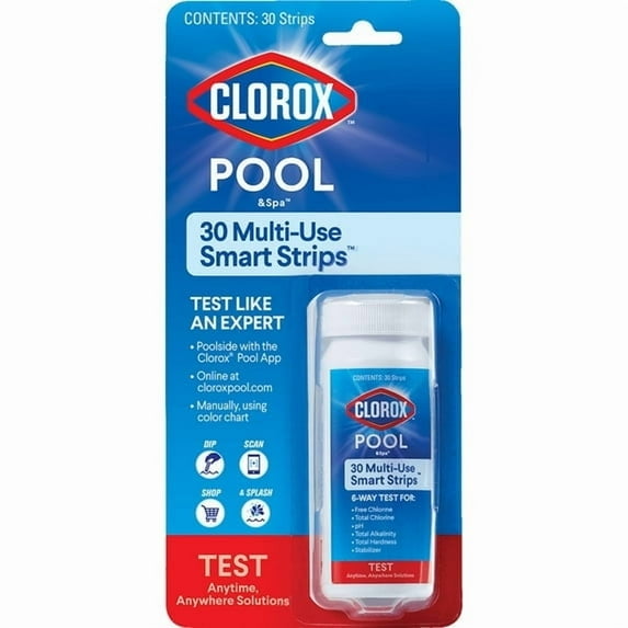 Clorox Pool&Spa, Multi-Use Smart Strips for Swimming Pool Water Testing ...